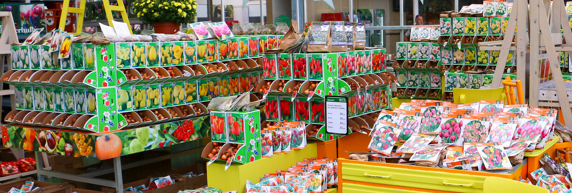 Retail packaging for independent retailers | Ruigrok Flowerbulbs